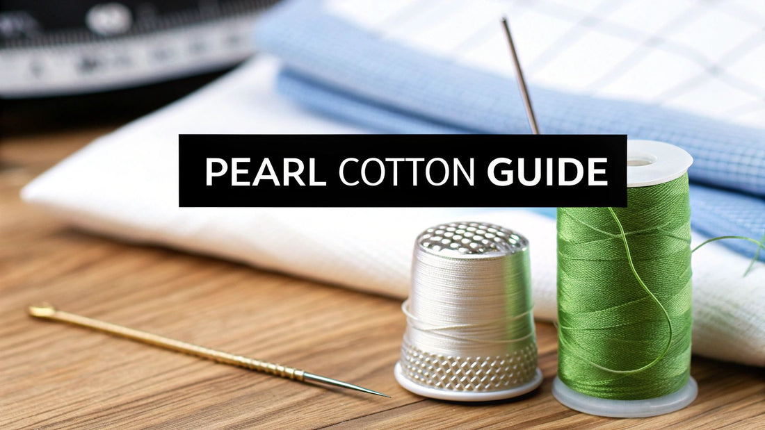 A Complete Guide to Using DMC Pearl Cotton Thread – Cross Stitched