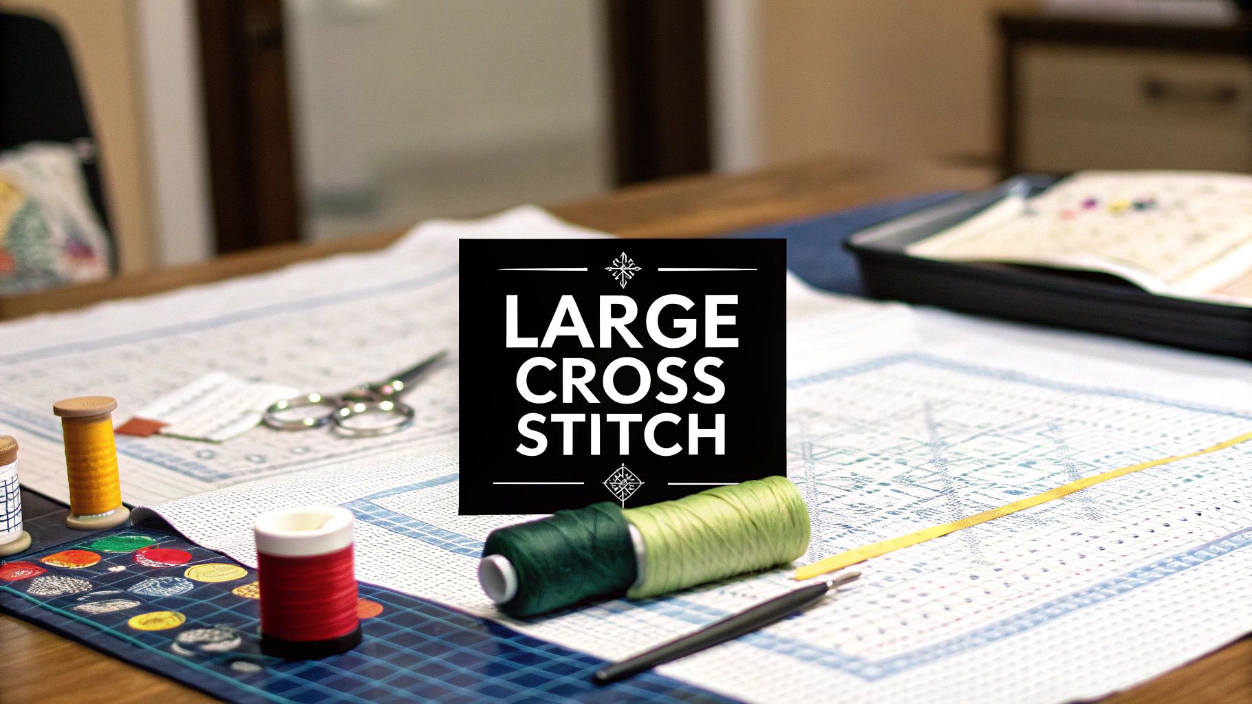 A Guide to Large Counted Cross Stitch Patterns – Cross Stitched