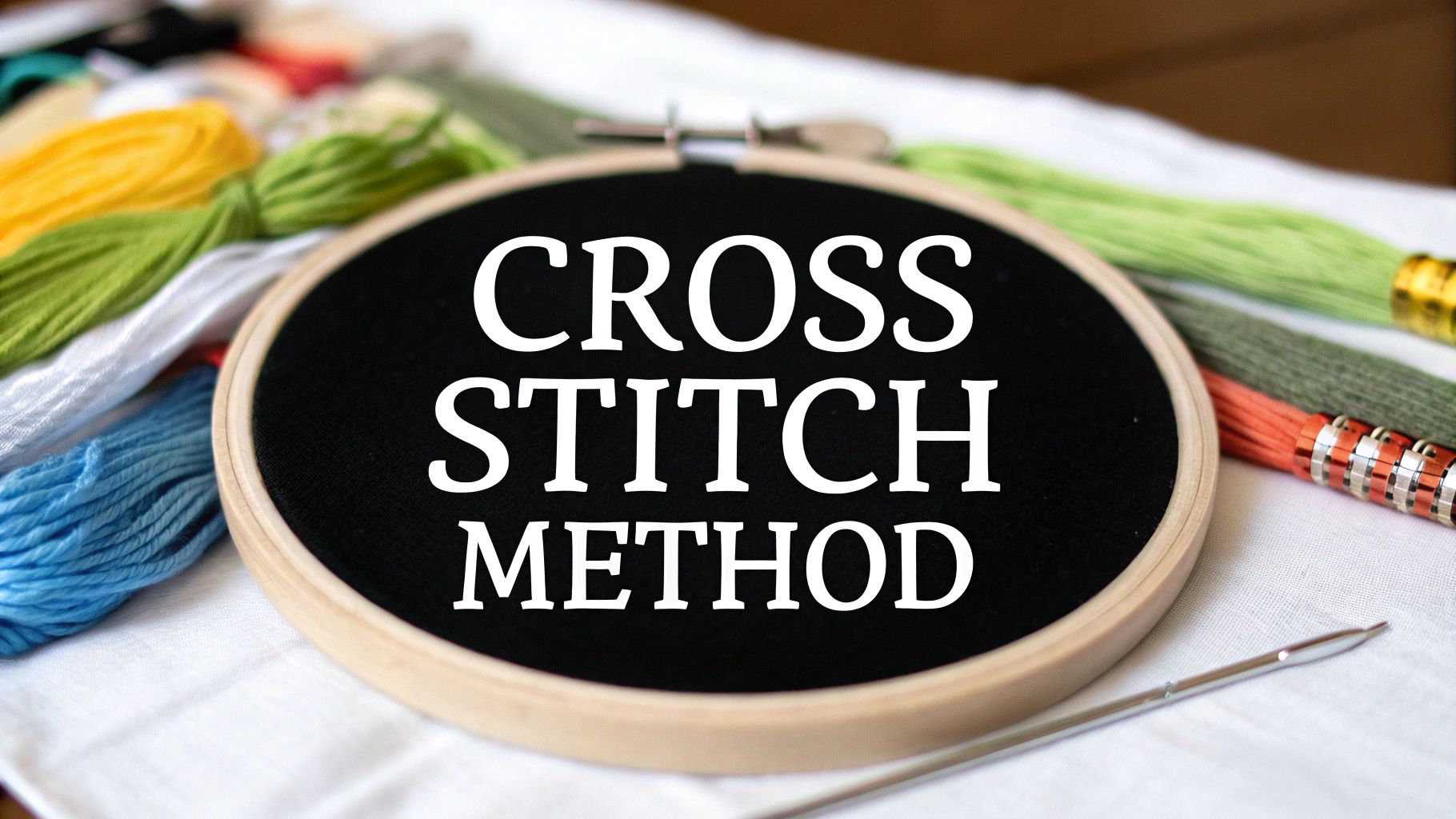 Cross Stitch Method: Master Any Project with the cross stitch method ...