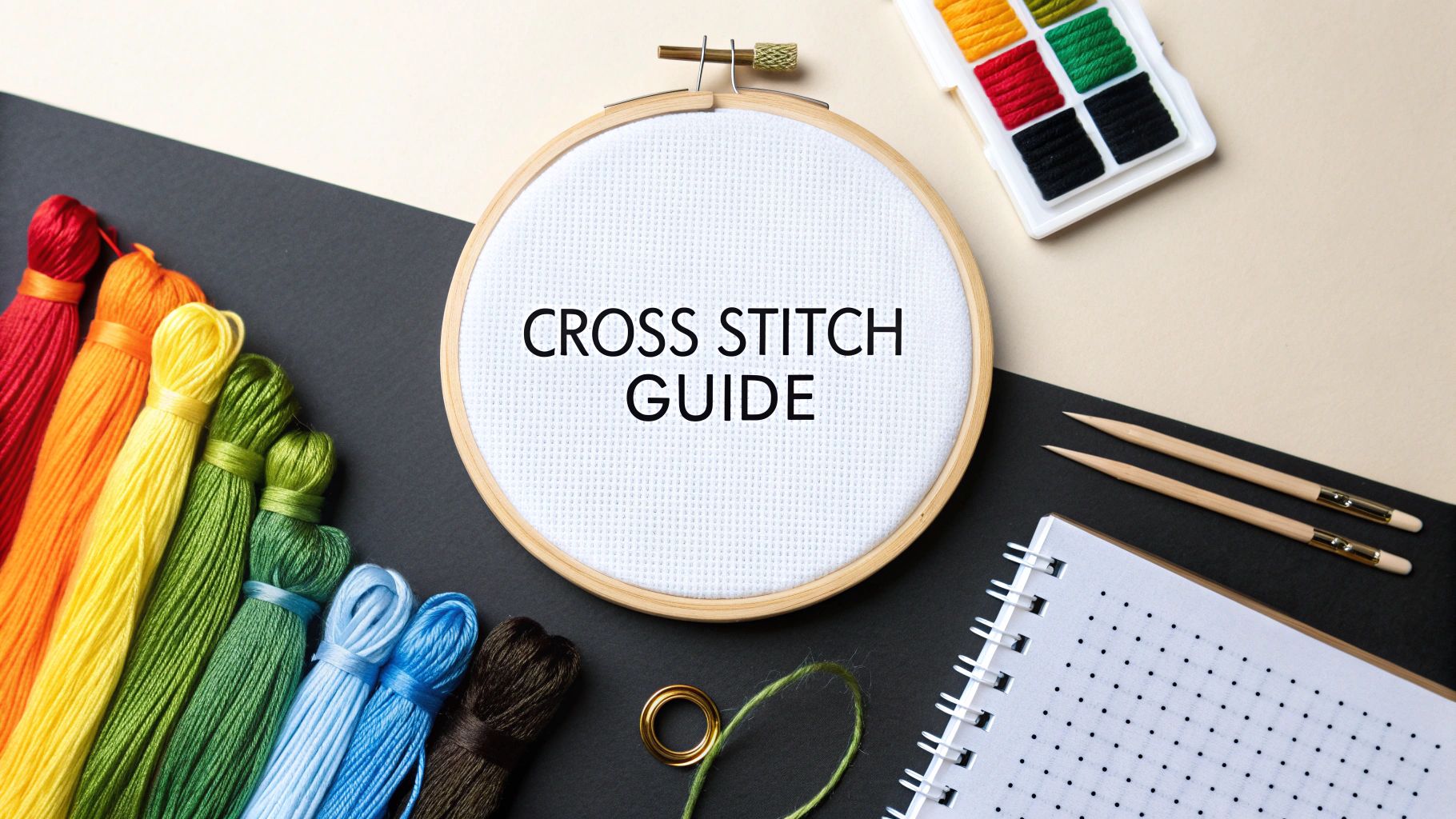 Cross Stitching Materials For Beginners A Starter Guide Cross Stitched