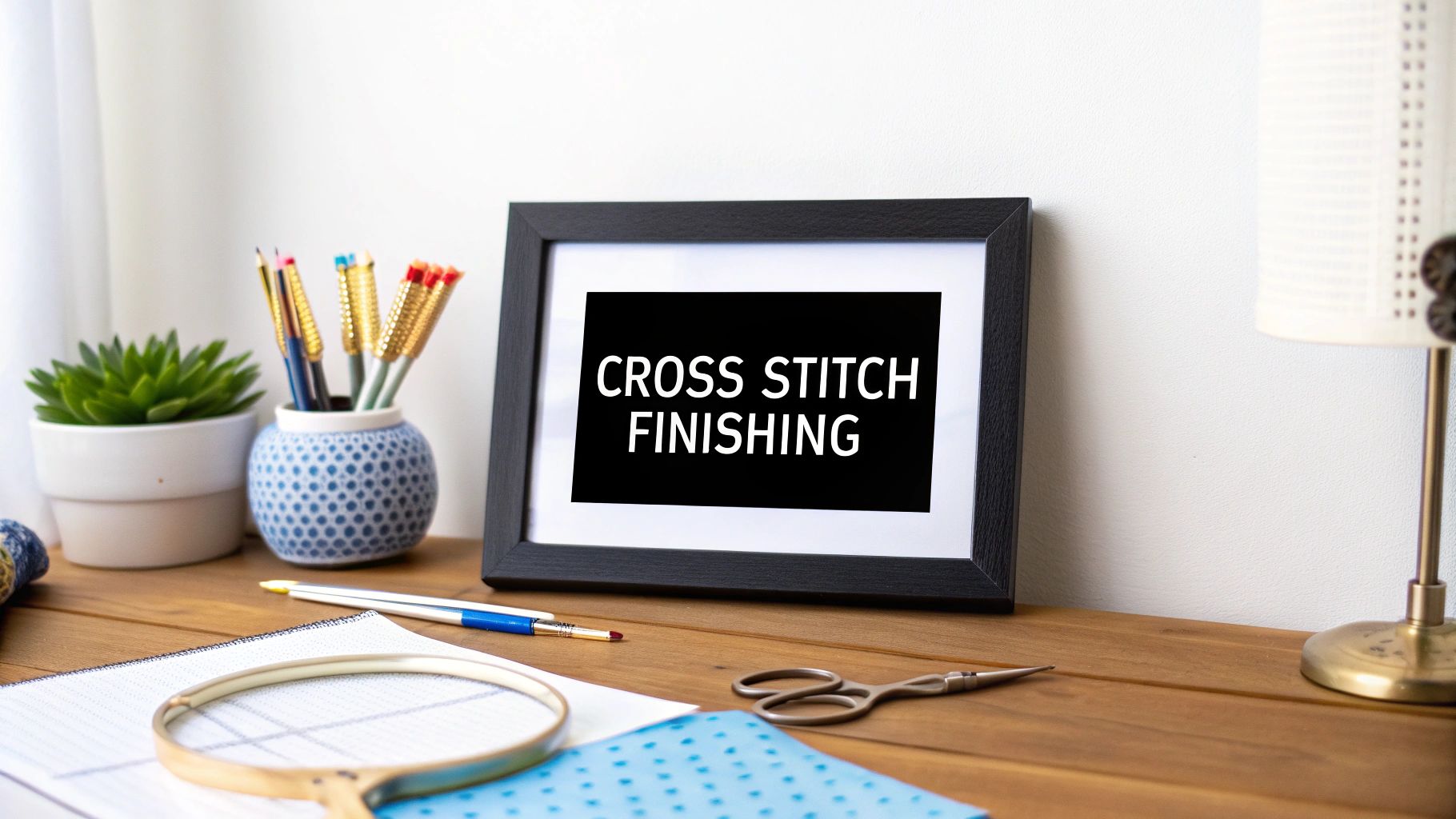 Pro Cross Stitch Finishing Techniques – Cross Stitched