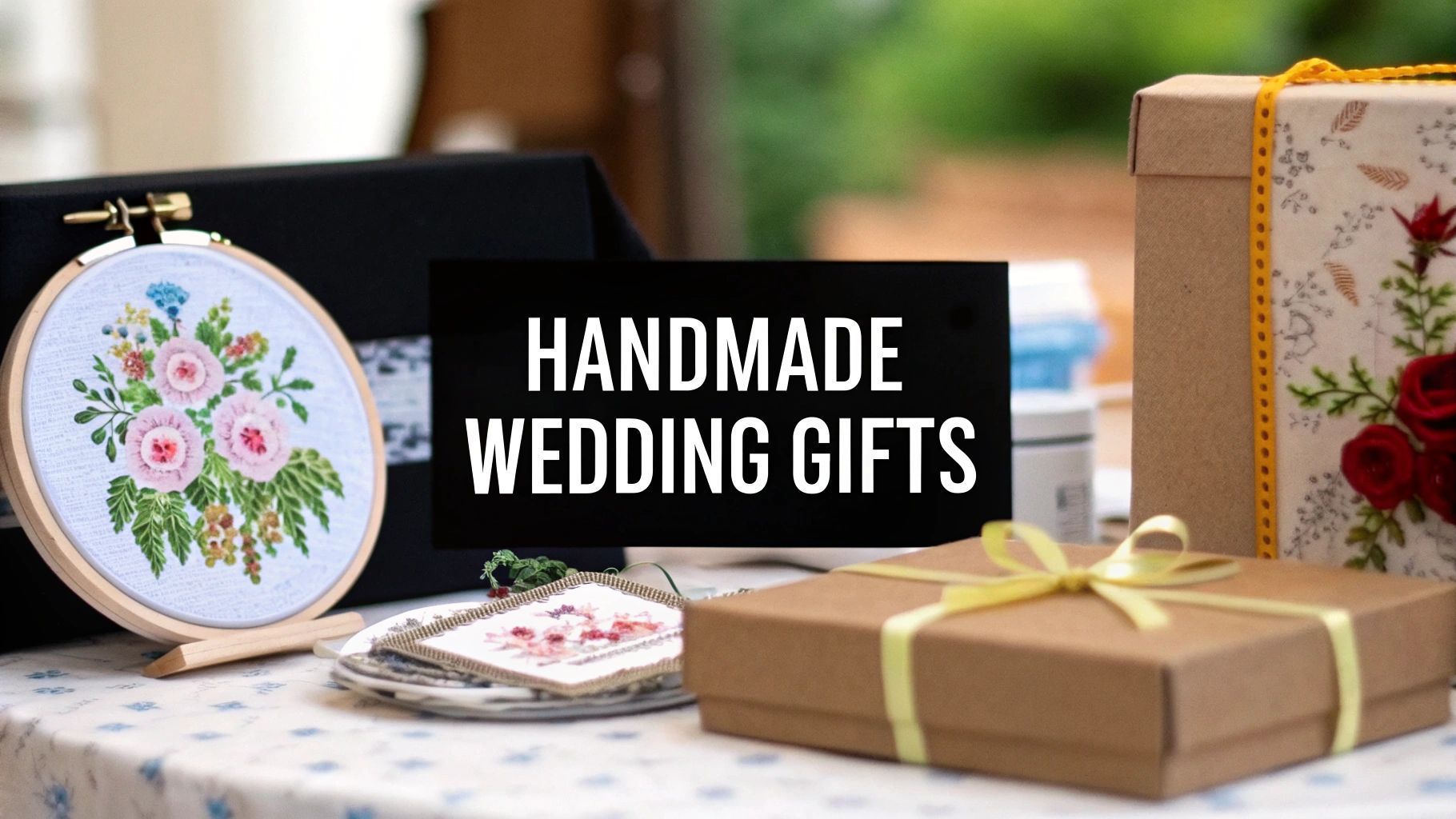 Top Handmade Wedding Gift Ideas for Every Couple – Cross Stitched