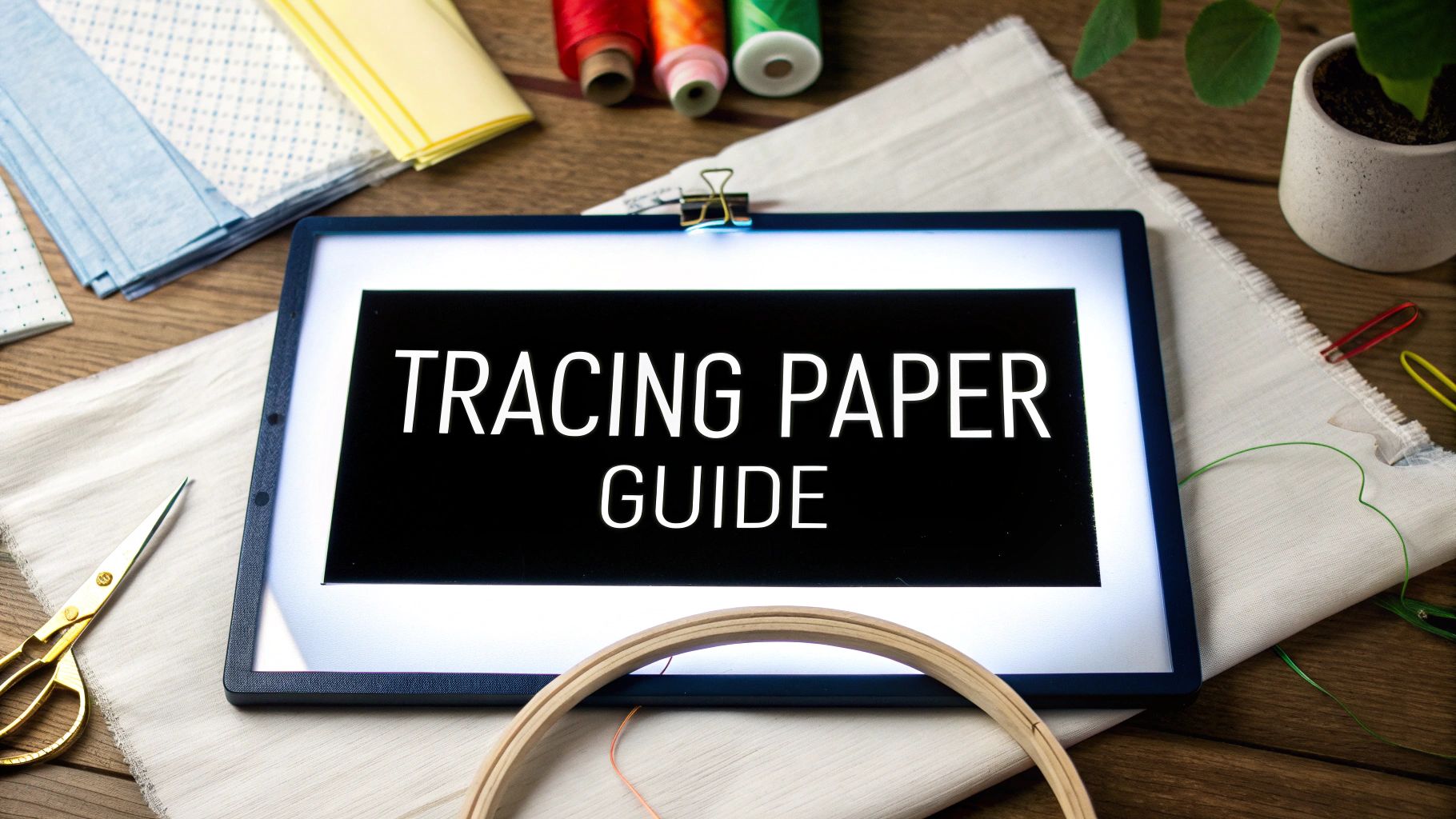 Tracing Paper for Embroidery: A Complete Guide to Transfers – Cross ...