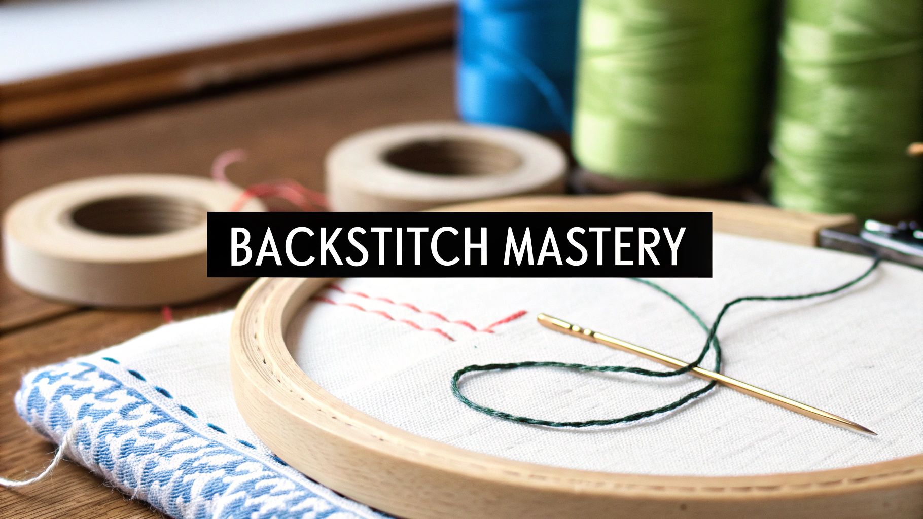 What is backstitching: Master This Essential Embroidery Technique ...